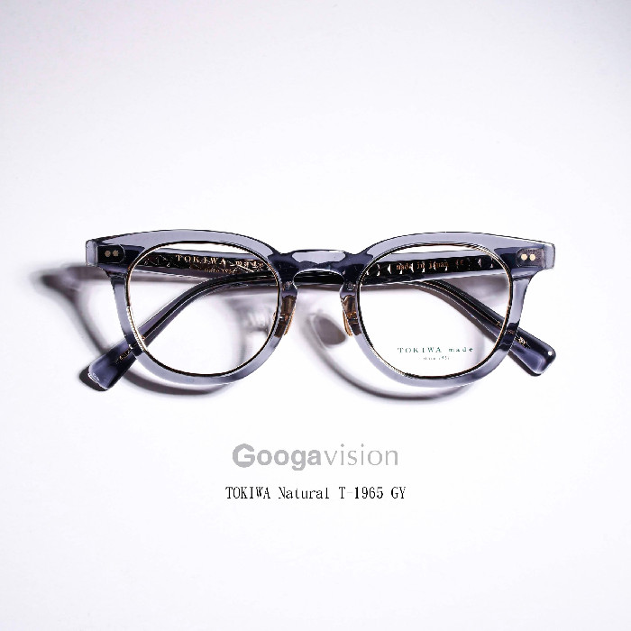 Tokiwa - Natural T-1965/GY 《日本鯖江手製眼鏡》